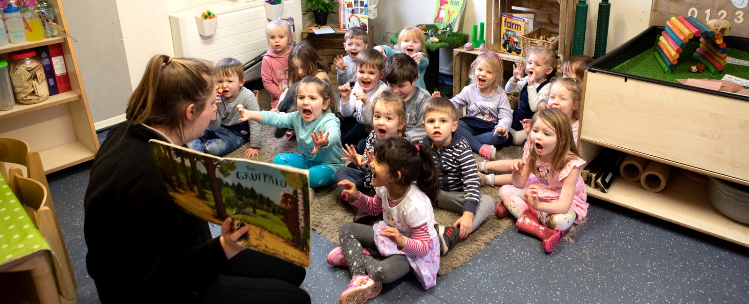 Our curriculum centres on the Early Years Foundation Stage (EYFS) framework