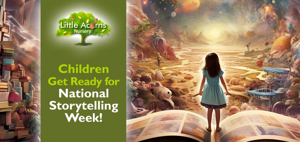 Children Get Ready for National Storytelling Week! 1-9 Feb 2025