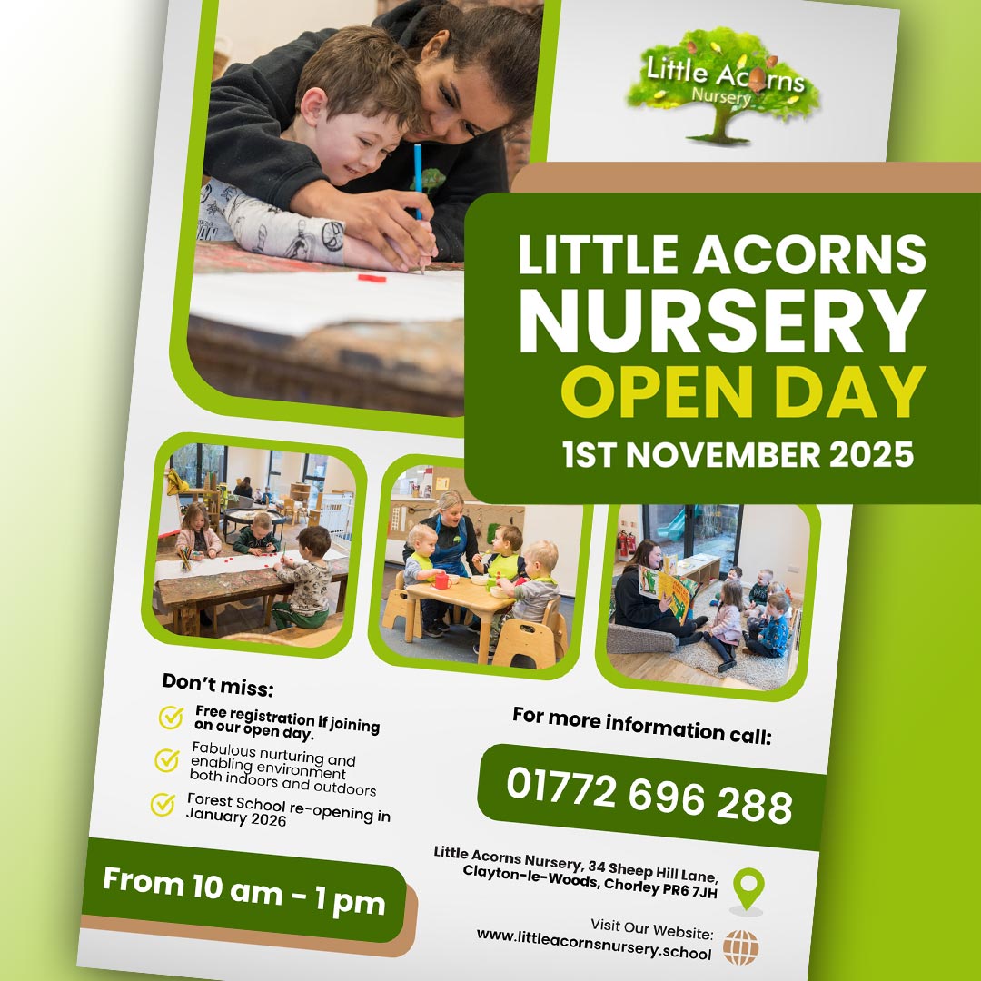 Our EYFS Nursery Curriculum at Little Acorns Nursery, Clayton-le-Woods